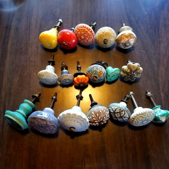 Accents | Mixed Lot Of Cabinet Knobs Pulls | Poshmark